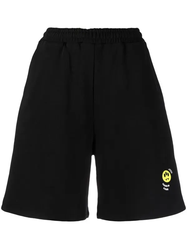BARROW Logo-print Detail Shorts