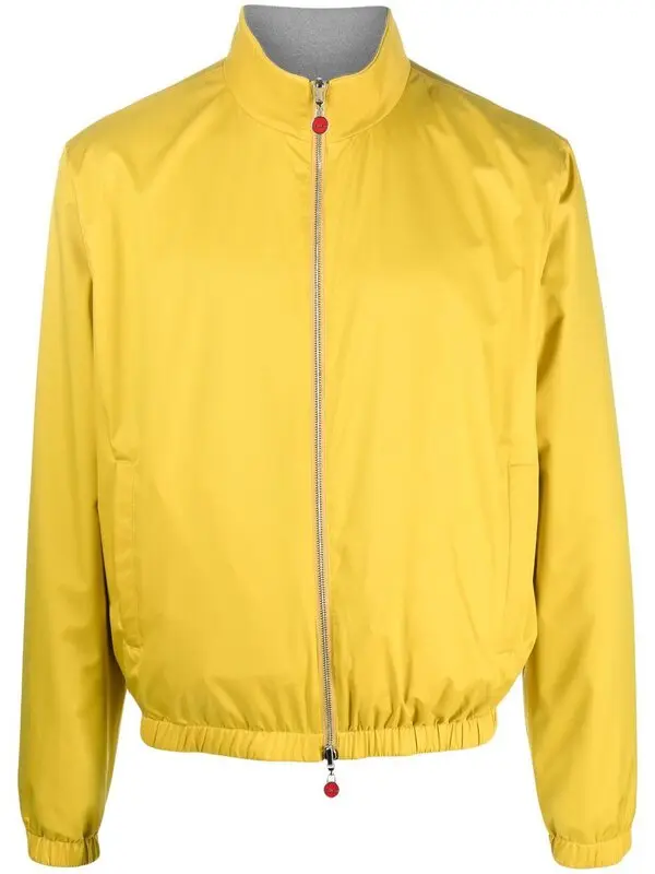 Kiton Funnel Neck Bomber Jacket