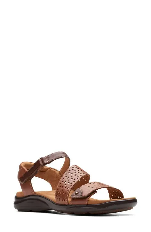 Clarks Clarks Kitly Way Sandal - Tan Leather | Editorialist