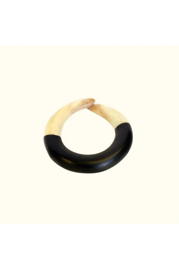 NORTON AND HODGES Ebony Bracelet Double Tusk