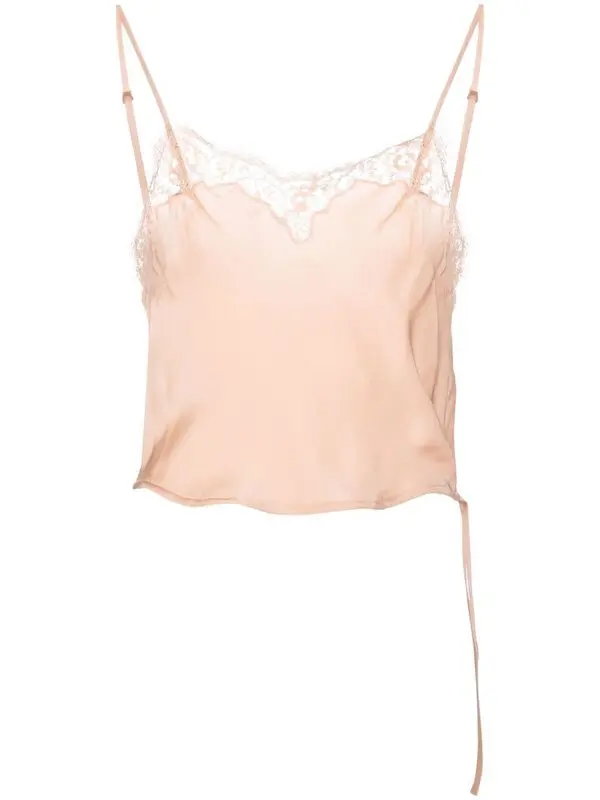 Saint Laurent Lace-trim Camisole