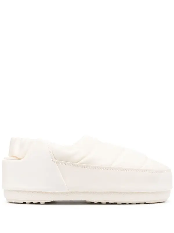 Moon Boot Evolution Padded Slingback Mules - Neutrals