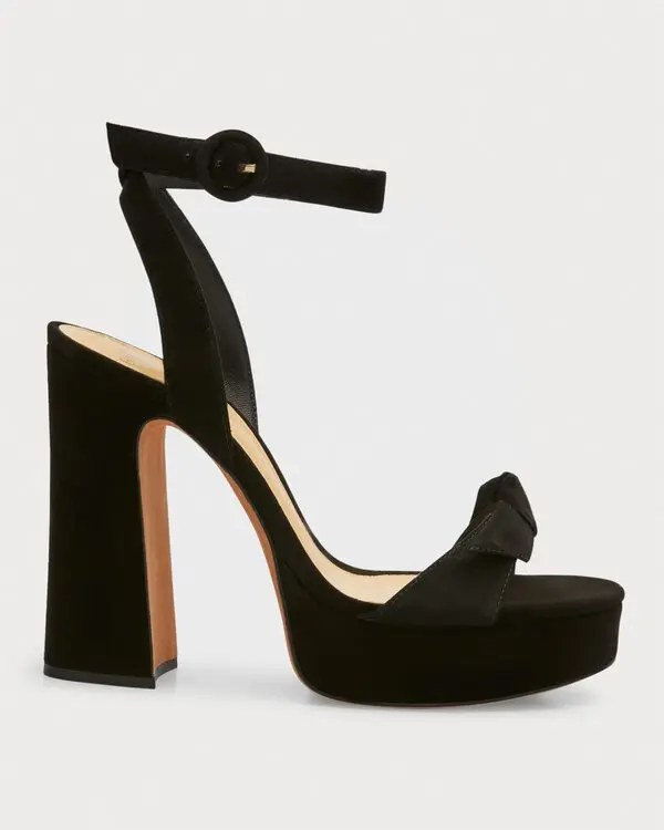 ALEXANDRE BIRMAN Clarita Curve Platform Sandals - Black