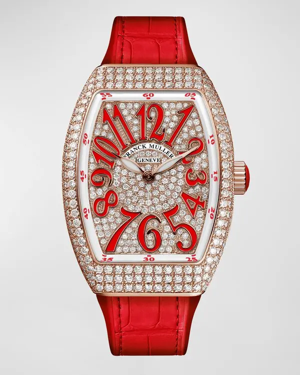 Franck Muller Lady Vanguard Diamond Watch