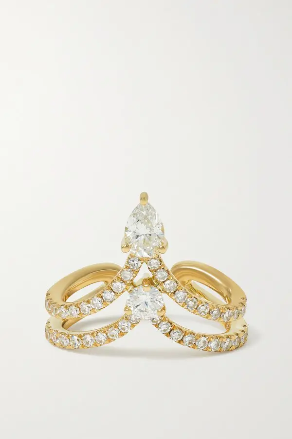 Shay 18-karat Diamond Ear Cuff