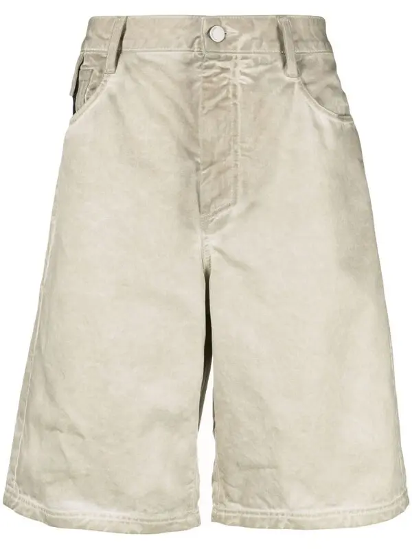 44 LABEL GROUP Five-pocket Knee-length Shorts