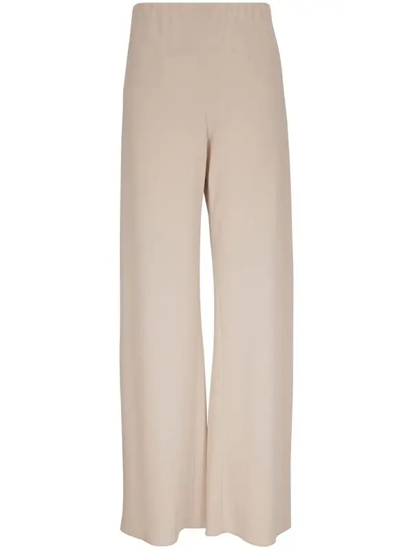 Vince High-waist Wide-leg Trousers - Neutrals