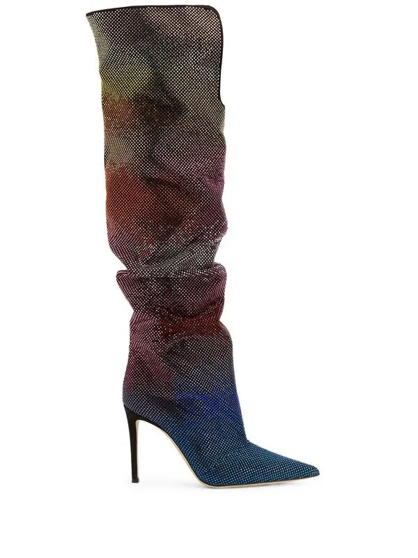 GIUSEPPE ZANOTTI 105mm Gz Gala Caleido Knee-high Boots