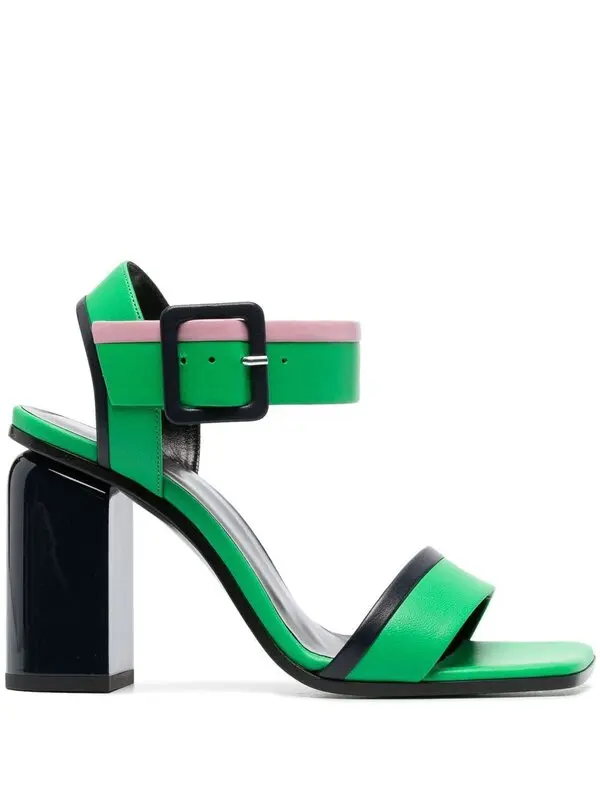 Pierre Hardy 100mm Block Heel Sandals