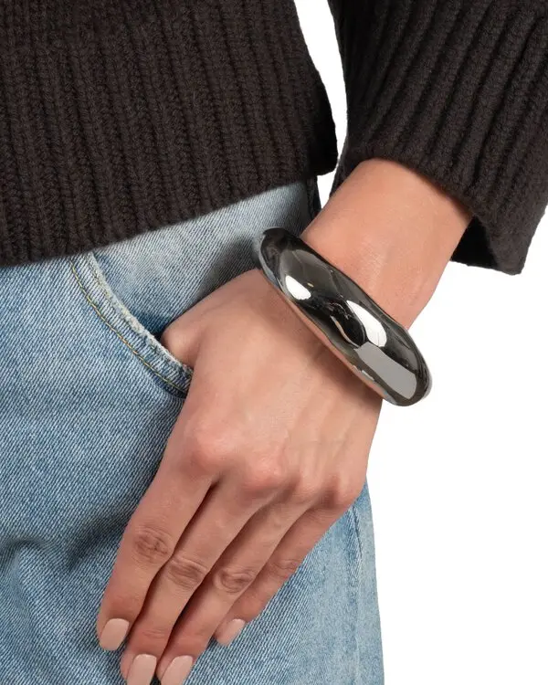 Alexis Bittar Large Molten Hinged Cuff Bracelet
