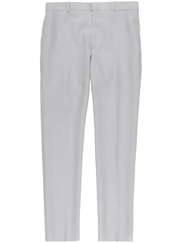 Alexander McQueen Tapered Trousers - Blue