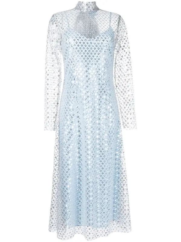 MACGRAW Perception Sequin-embellished Long Dress