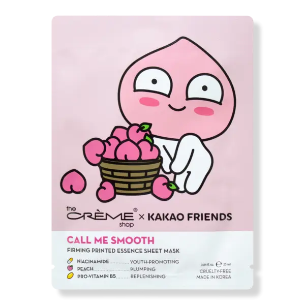 THE CREME SHOP Apeach Call Me Smooth Printed Essence Sheet Mask