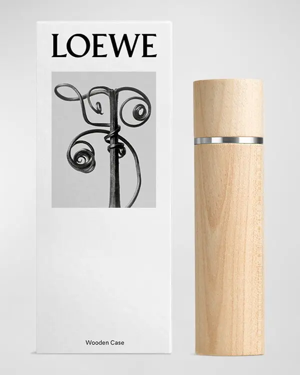 Loewe Sicomoro Wooden Case For 0.5 Oz. Fragrances