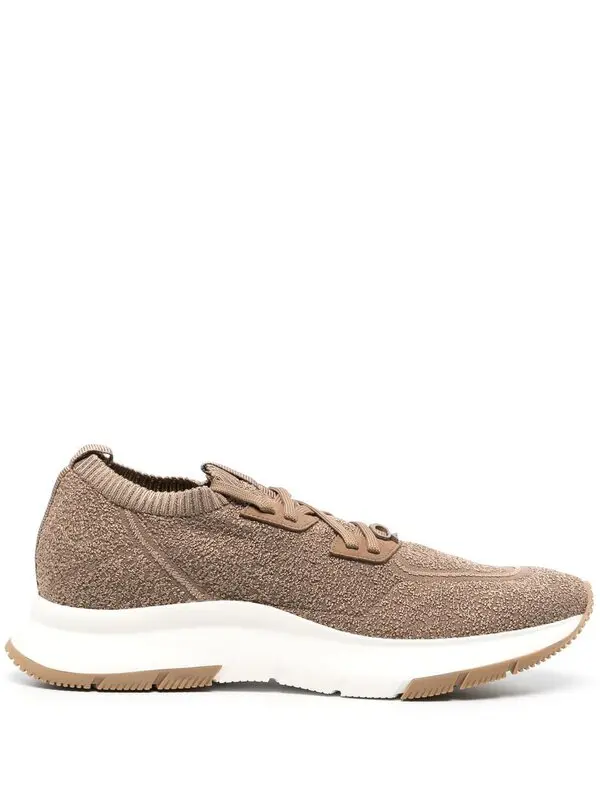 GIANVITO ROSSI Round-toe Lace-up Sneakers