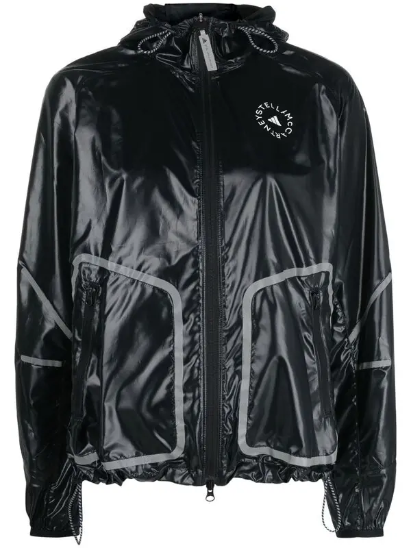 Adidas By Stella McCartney Zip-up Hooded Jacket