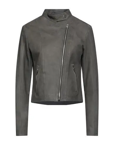 MASTERPELLE Leather Jacket - Grey