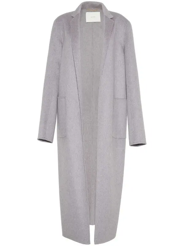 Adam Lippes Vanessa Cashmere Coat - Grey