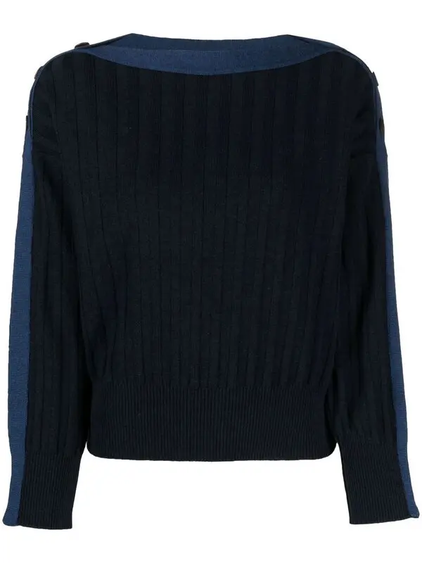 Pringle Of Scotland Ribbed-knit Wool Jumper