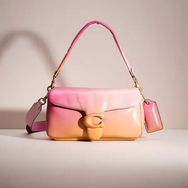 Coach Restored Pillow Tabby Shoulder Bag 26 - Brass/petunia Multi