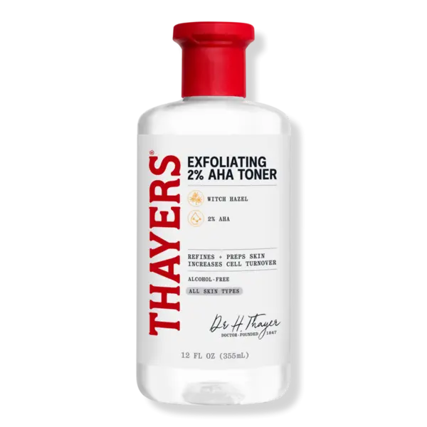 THAYERS 2% Aha Exfoliating, Smoothing And Pore Refining Toner