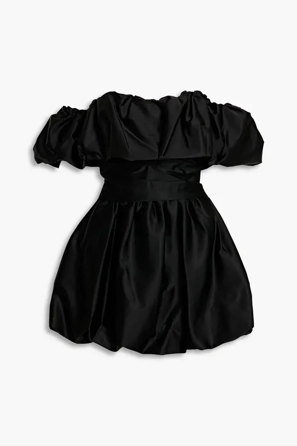 Simkhai Astoria Off-the-shoulder Mini Dress - Black