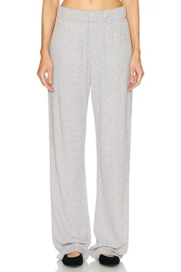 Eterne Thermal Lounge Pant - Heather Grey