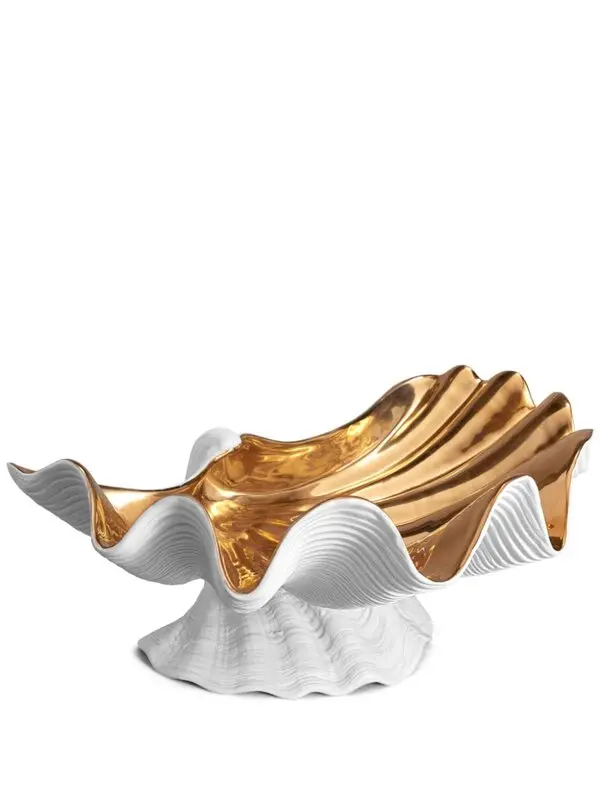 L'Objet Extra Large Neptune Porcelain Bowl - White
