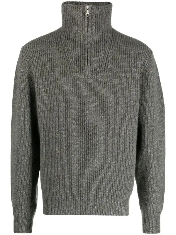 Officine Générale Tarek Mock-neck Jumper