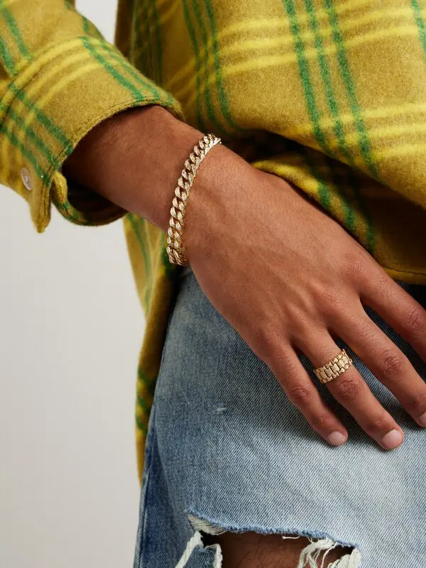 Shay 18-karat Diamond Chain Bracelet - Gold
