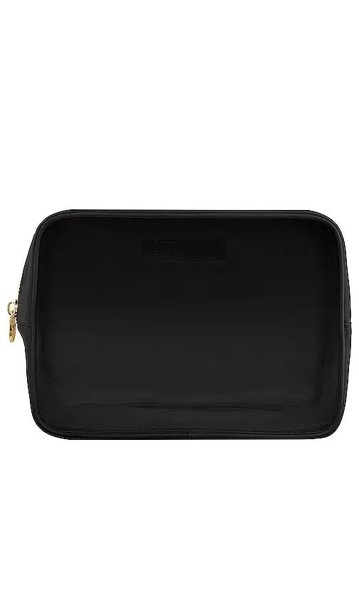 Stoney Clover Lane Clear Front Large Pouch - Noir