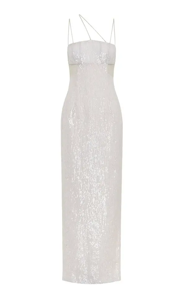Rachel Gilbert Foster Cutout Gown Us 2 Only - Ivory | Editorialist