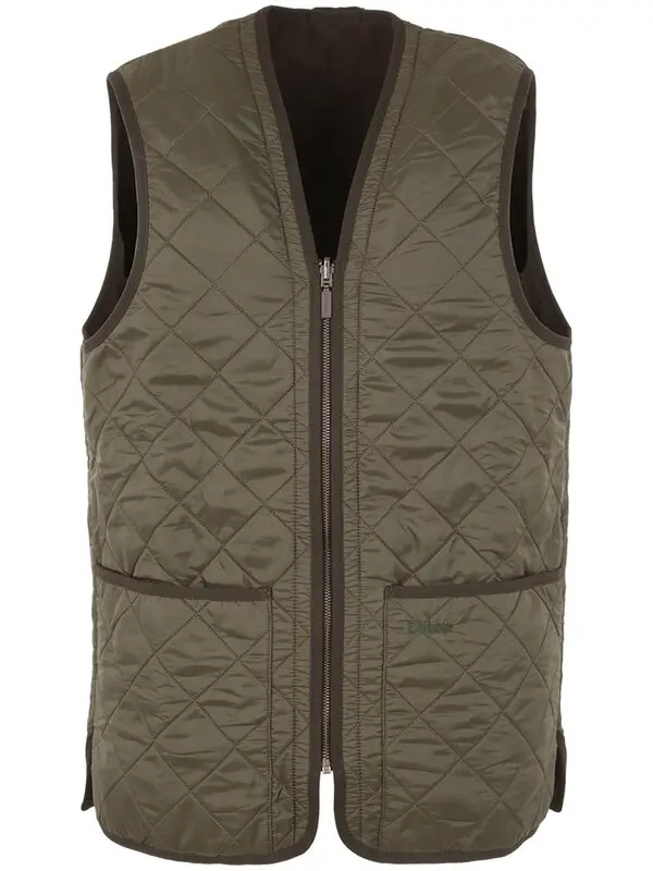 Barbour Polarquilt Waistcoat Zip Liner - Green