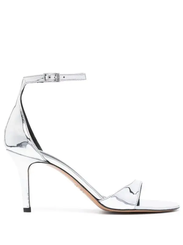 Isabel Marant Ailisa-gd Heeled Sandals - Grey
