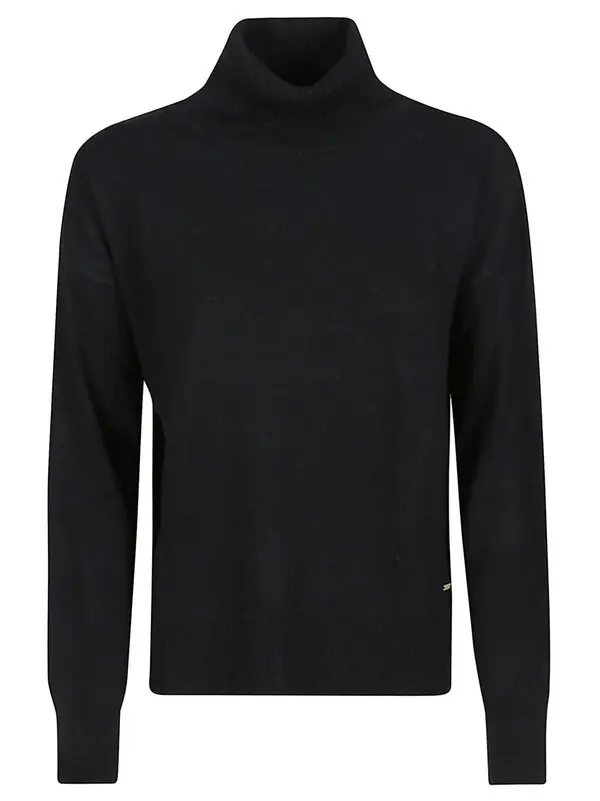 Woolrich Comfort Turtleneck Sweater - Black