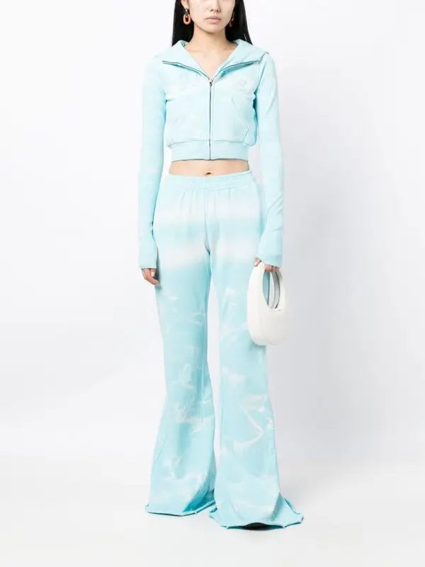 GROUND ZERO Tie-dye Print Jacket