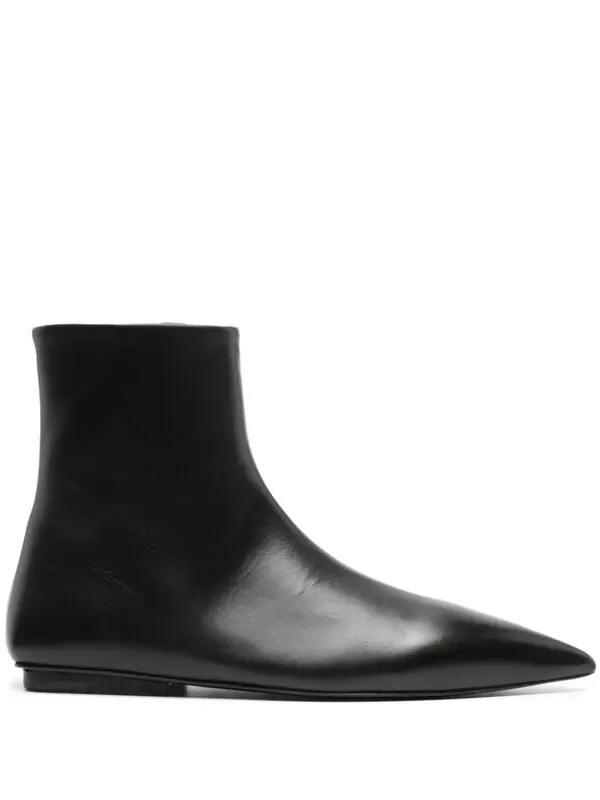Marsèll Flat Leather Boots
