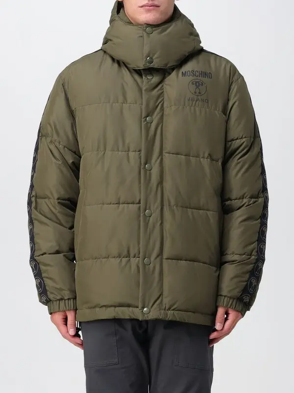 Moschino Quilted Nylon Down Jacket