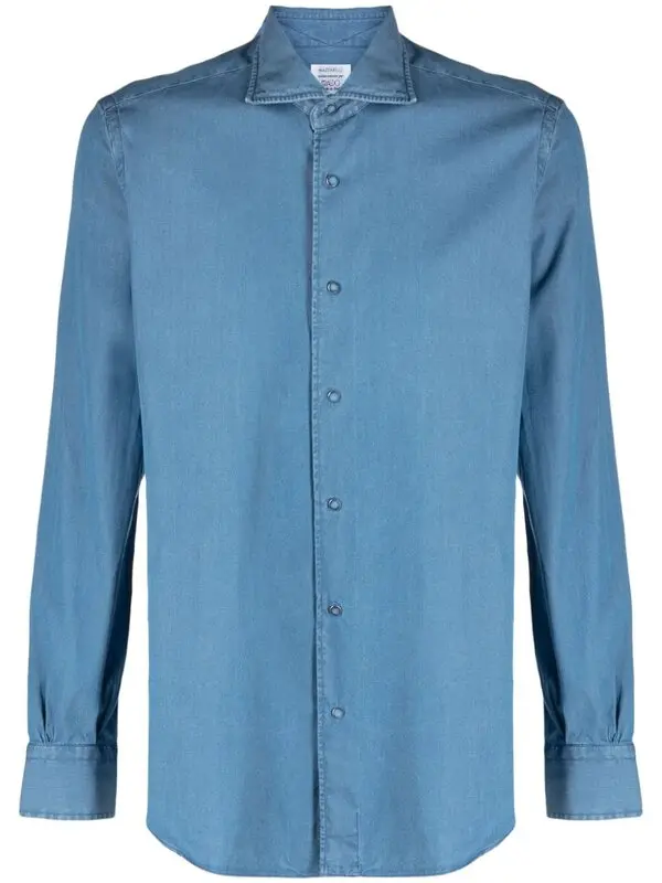 MAZZARELLI Button-up Cotton Shirt