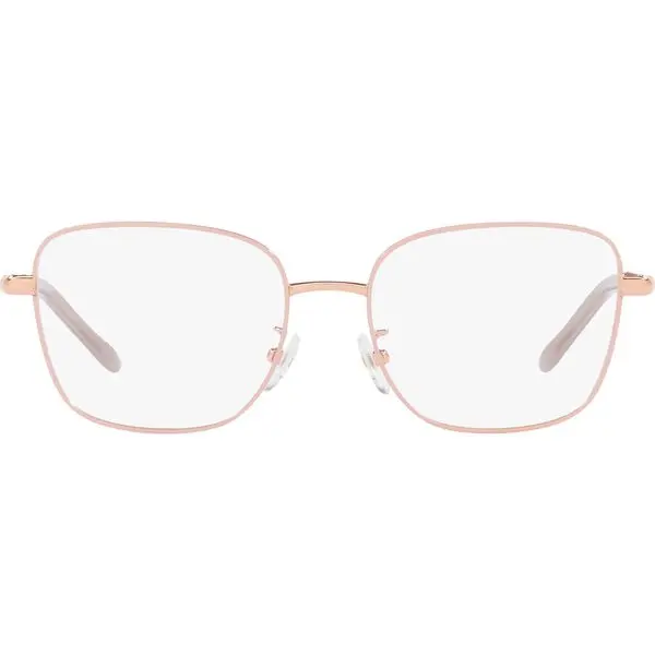 Tory Burch 53mm Square Eyeglasses - Blush