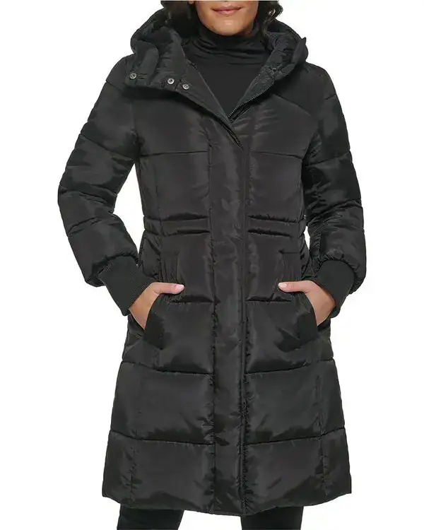 Buy KENNETH COLE Puffer Coat - Black At 63% Off | Editorialist