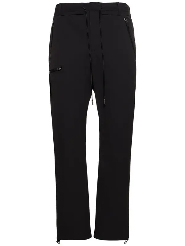 Sacai Water Repellent Stretch Nylon Pants In Black - 55% Off 