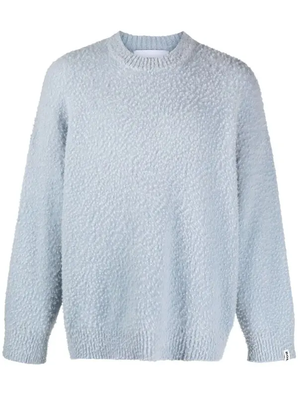 BONSAI Crew-neck Jumper - Blue