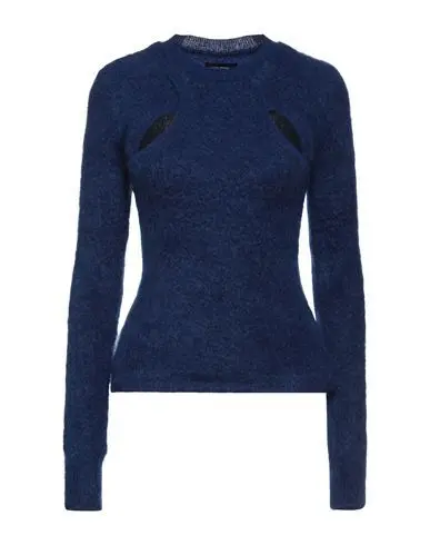 Isabel Marant Sweater In Mohair, Wool, And Polyamide Blend - Blue