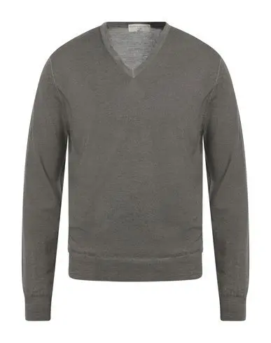 FILIPPO DE LAURENTIIS V-neck Merino Wool Sweater - Green