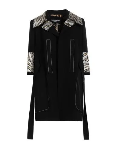 Dolce & Gabbana Single-breasted Brocade Coat