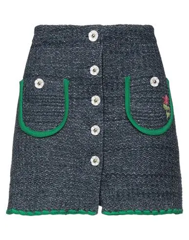 CORMIO Mini Flared Skirt - Blue