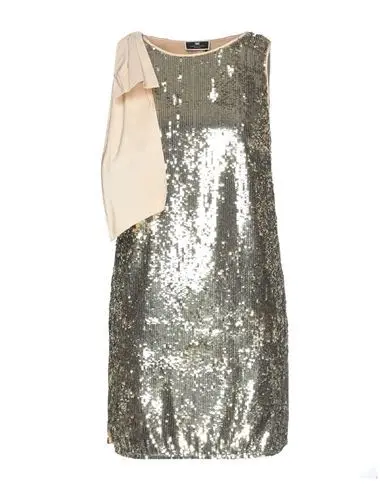 Elisabetta Franchi Polyester Mini Dress - Gold
