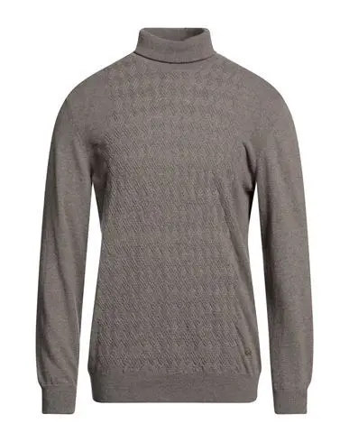 HAVANA & CO. Turtleneck Knit Top - Grey