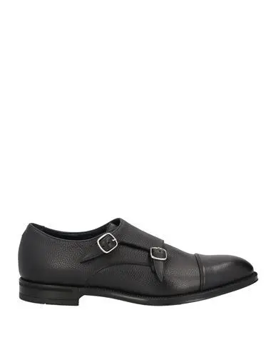 DOUCAL'S Leather Monk Strap Loafers - Blue